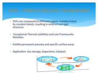 MOF, metal organic frameworks | PPTX