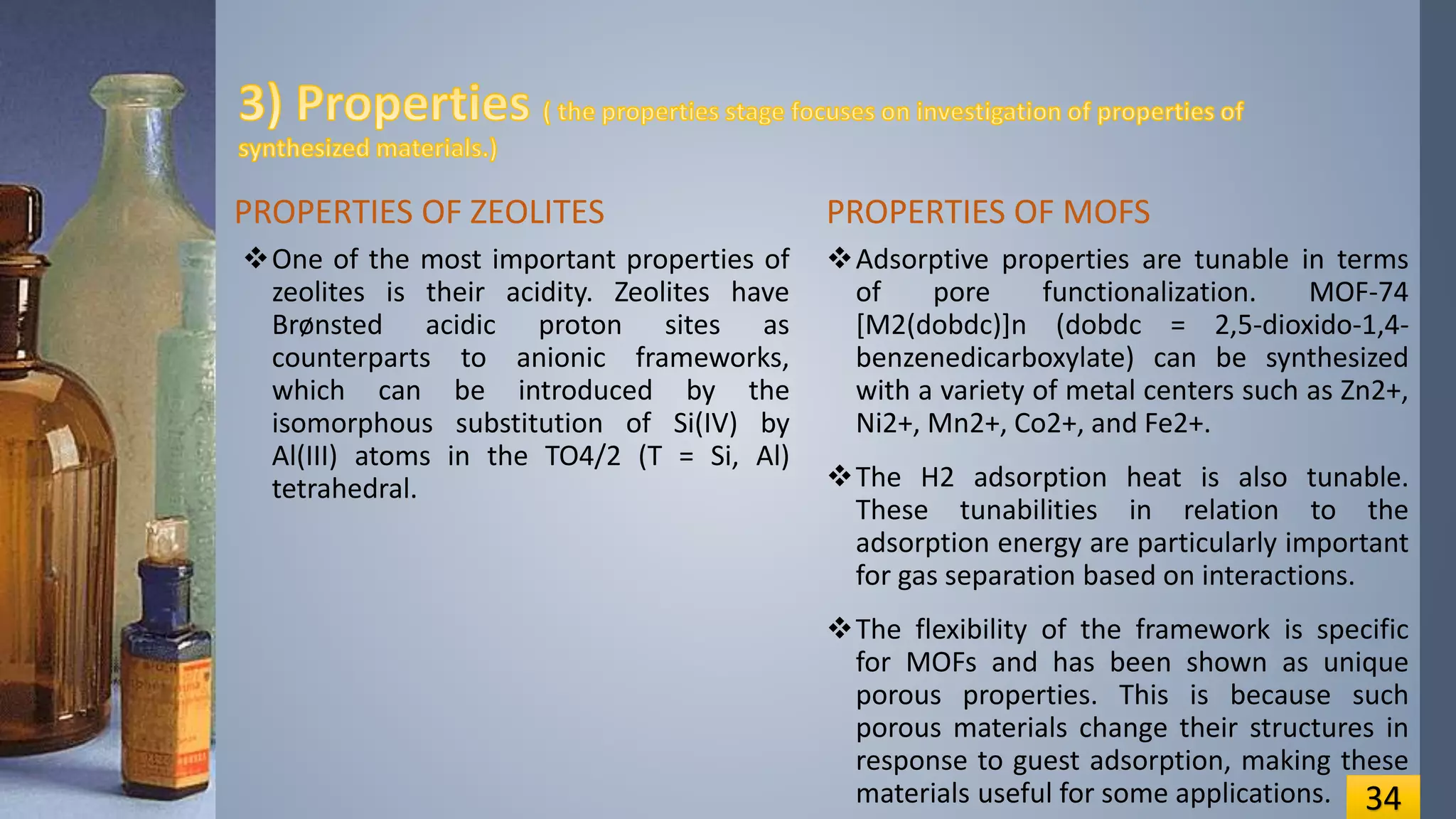 MoFs (METAL-ORGANIC FRAMEWORKS) | PPTX
