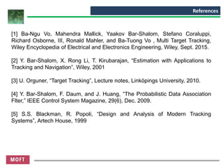 Introduction to Multi Object Filtering, Multi Target Tracking | PDF | Physics | Science