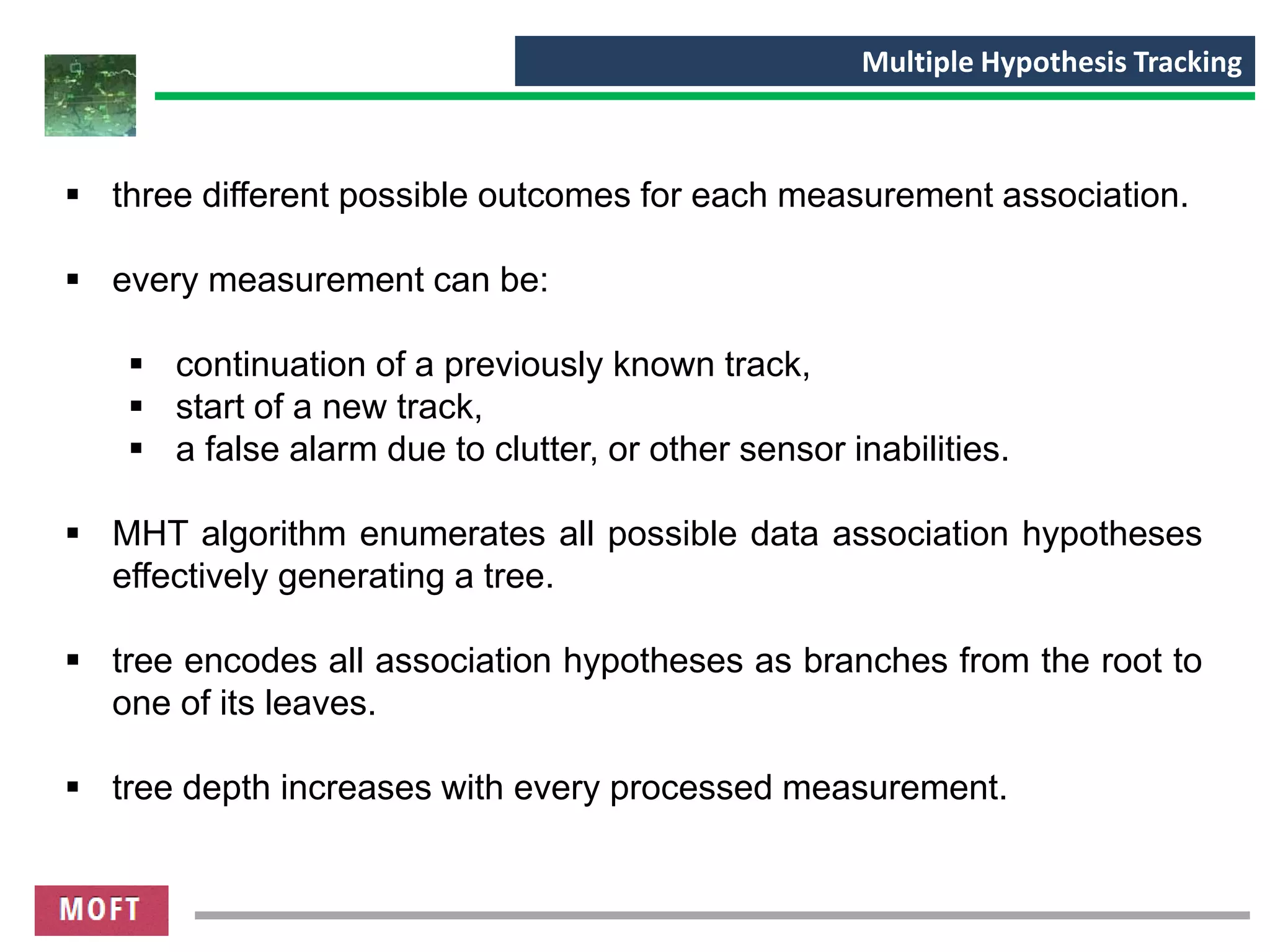 MHT Multi Hypothesis Tracking - Part1 | PDF | Physics | Science