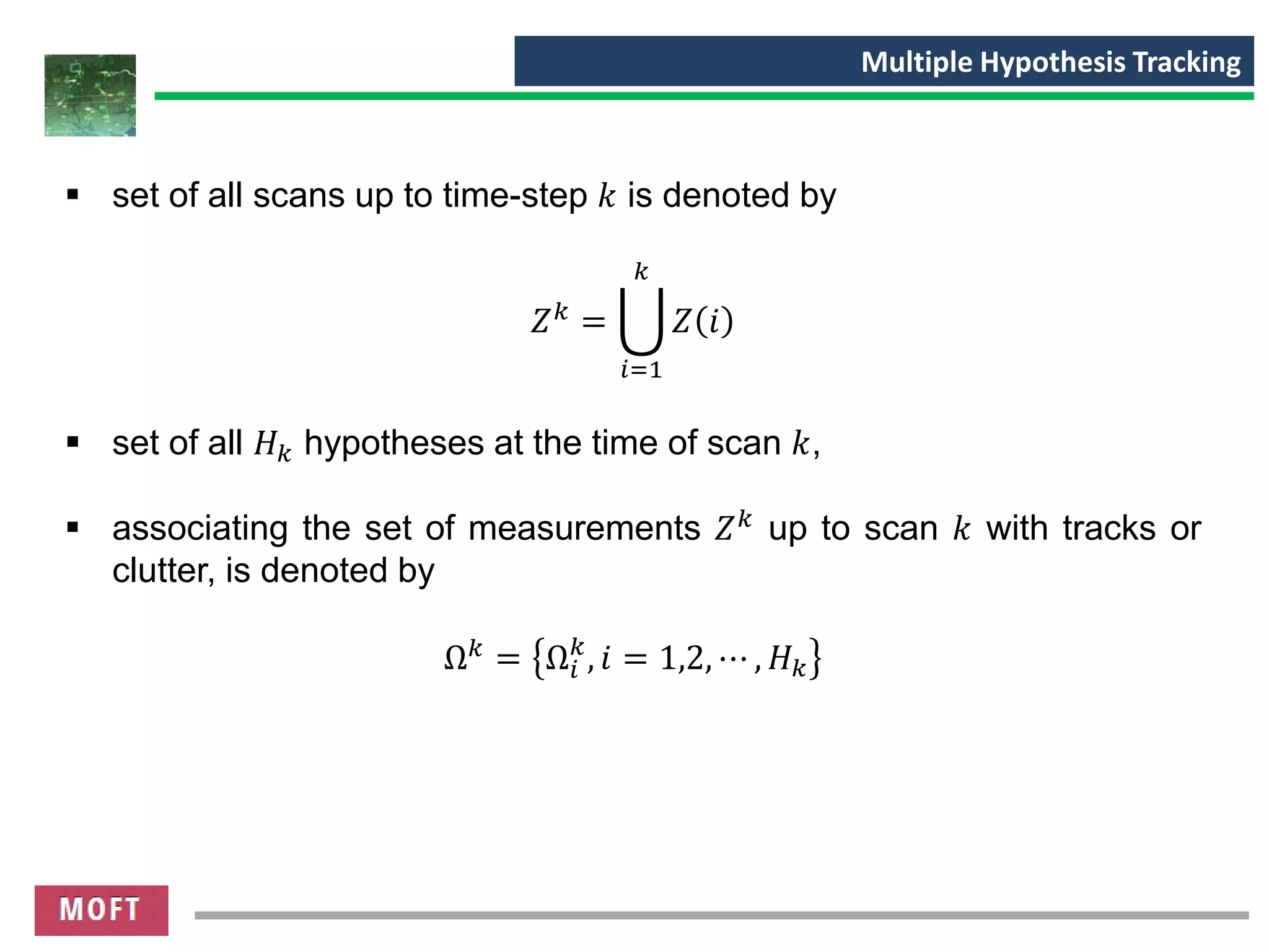 MHT Multi Hypothesis Tracking - Part1 | PDF | Physics | Science
