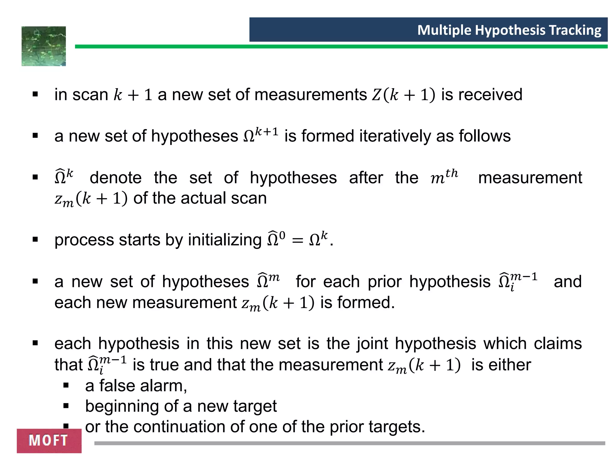 MHT Multi Hypothesis Tracking - Part1 | PDF | Physics | Science
