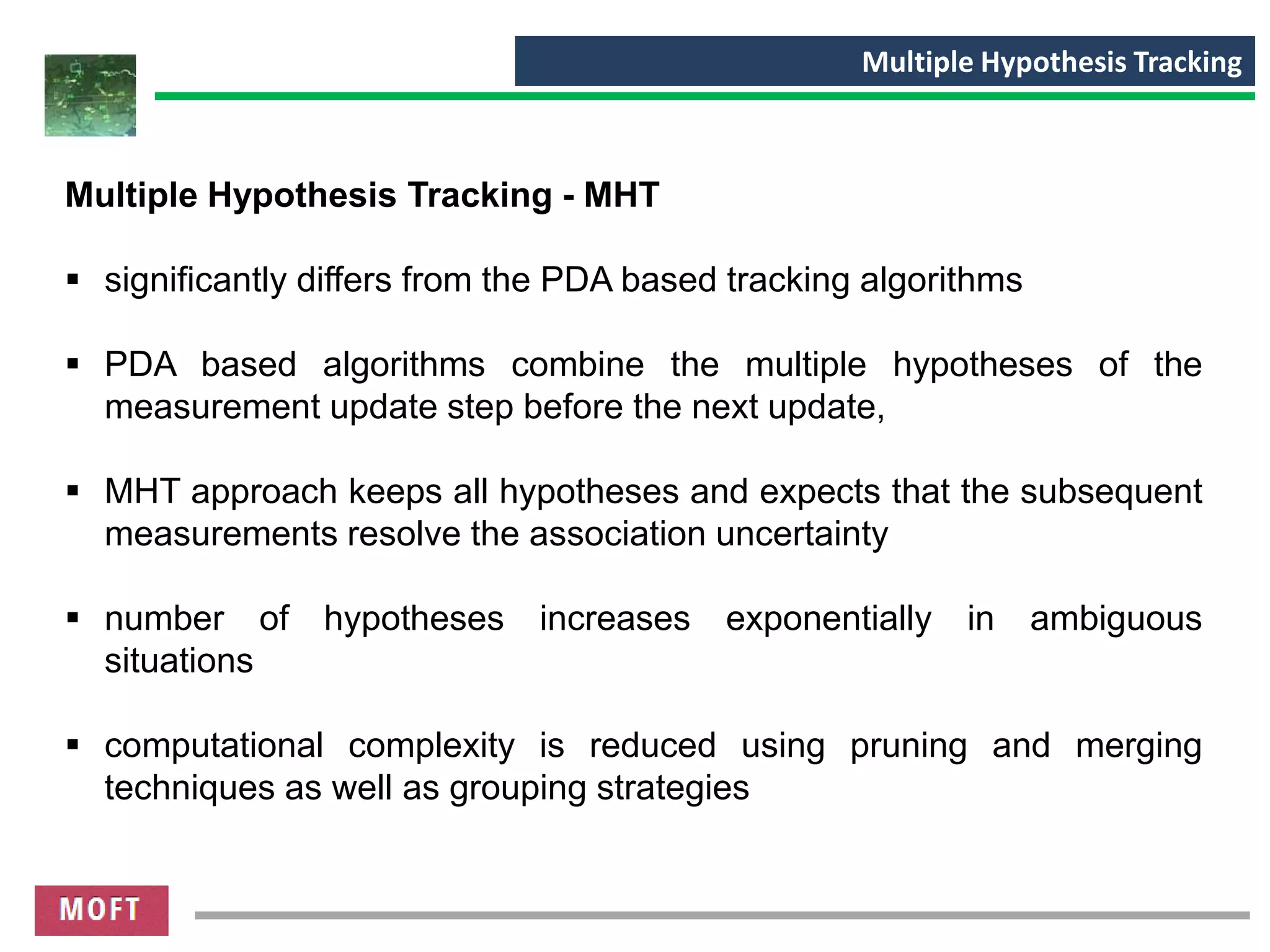 MHT Multi Hypothesis Tracking - Part1 | PDF | Physics | Science