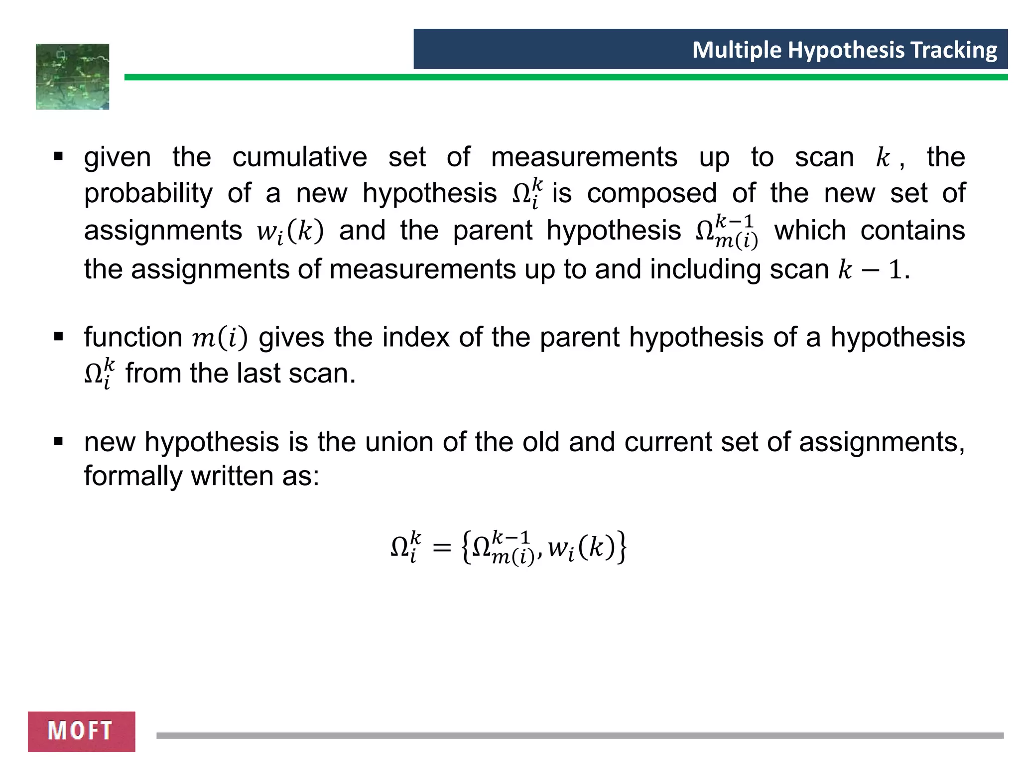 MHT Multi Hypothesis Tracking - Part1 | PDF | Physics | Science