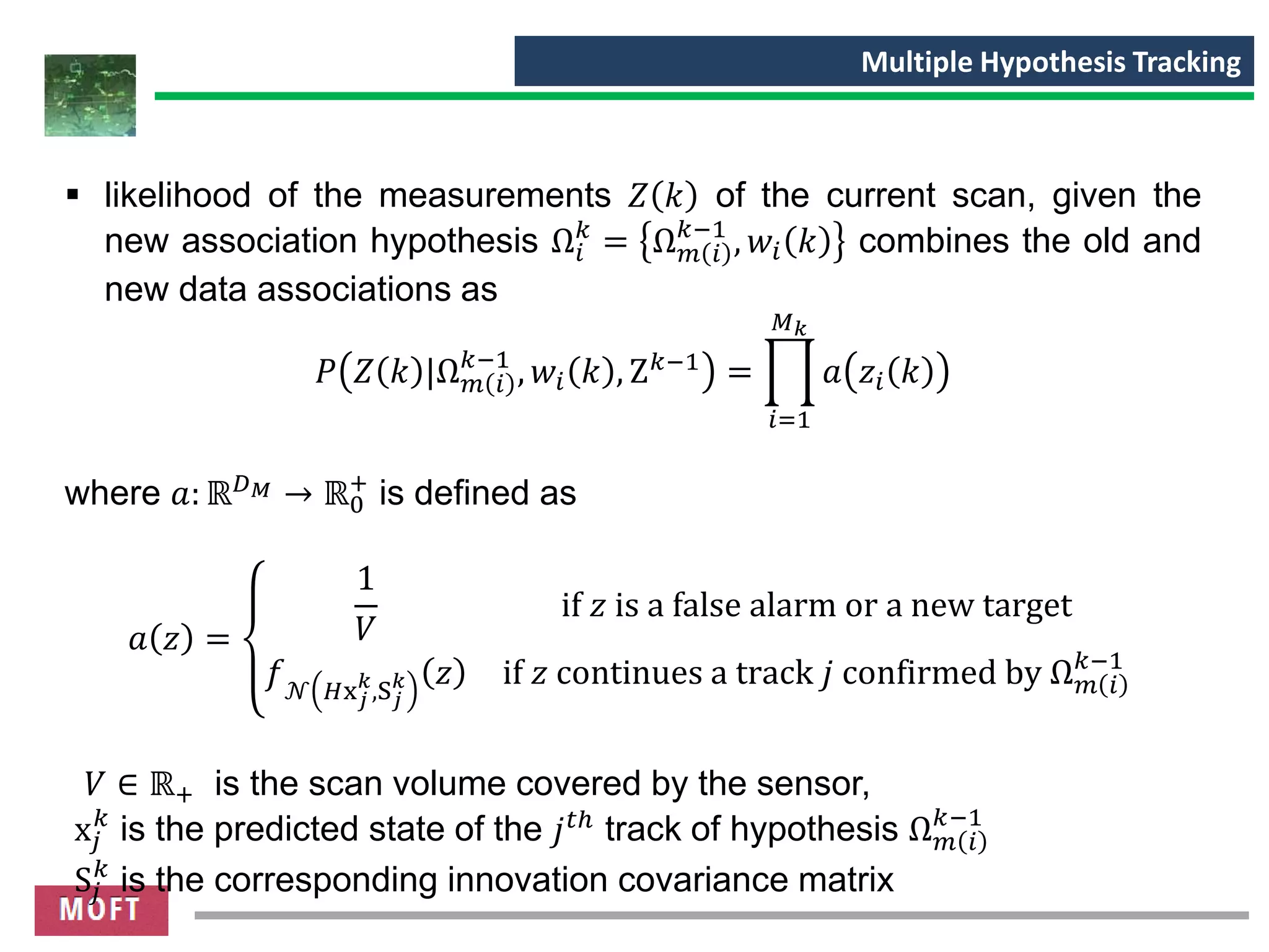 MHT Multi Hypothesis Tracking - Part1 | PDF | Physics | Science