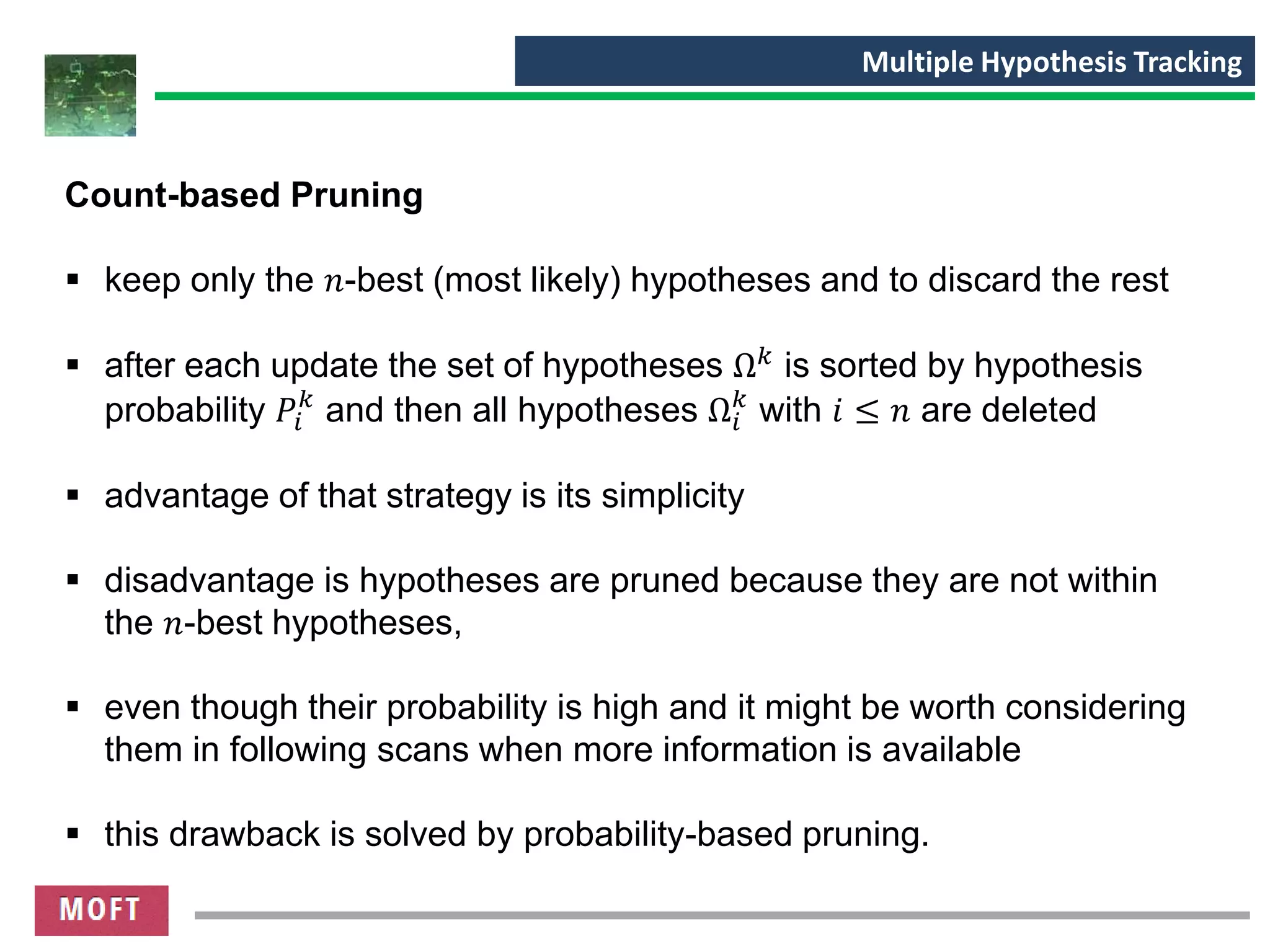 MHT Multi Hypothesis Tracking - Part1 | PDF | Physics | Science