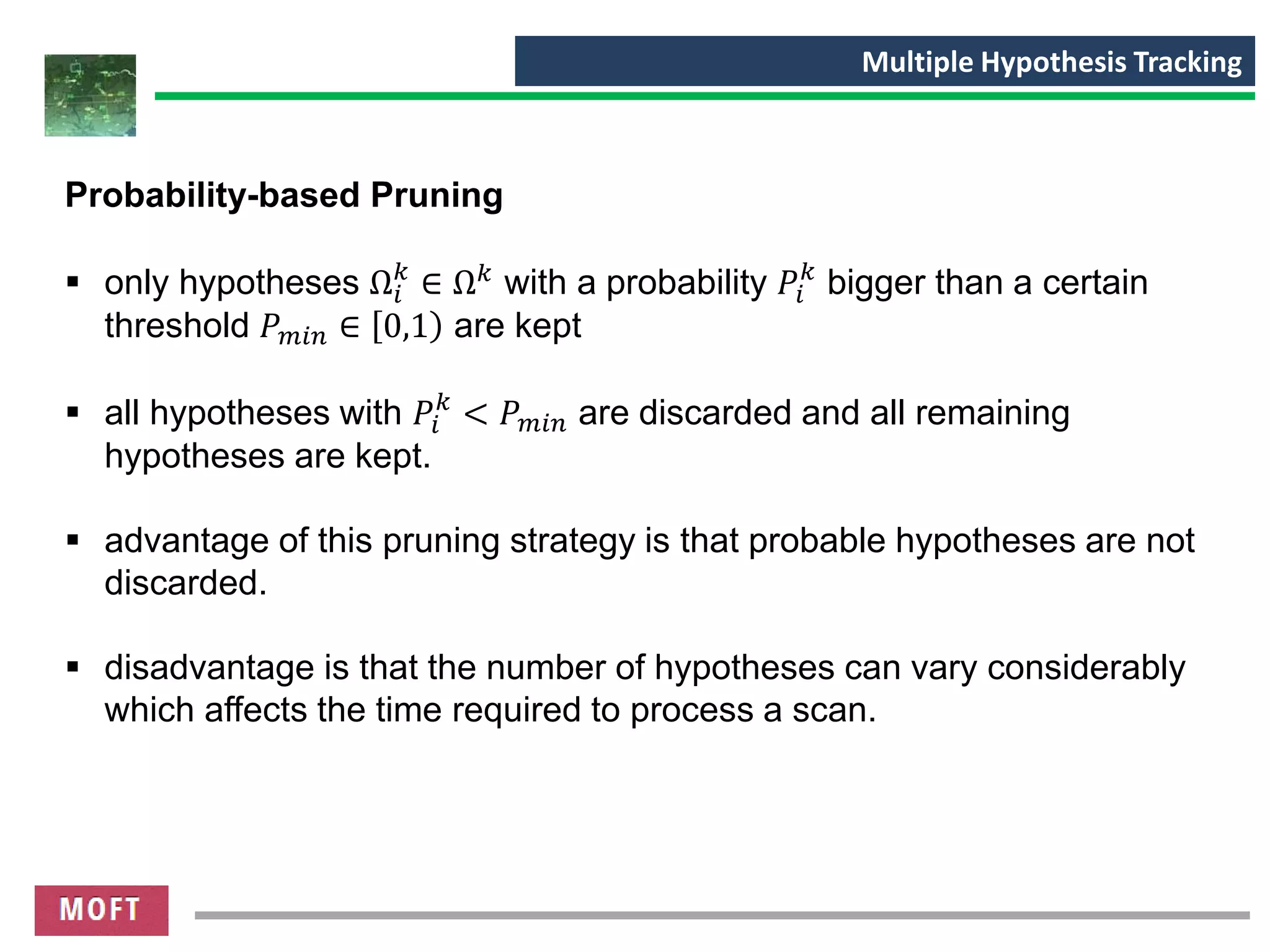 MHT Multi Hypothesis Tracking - Part1 | PDF | Physics | Science