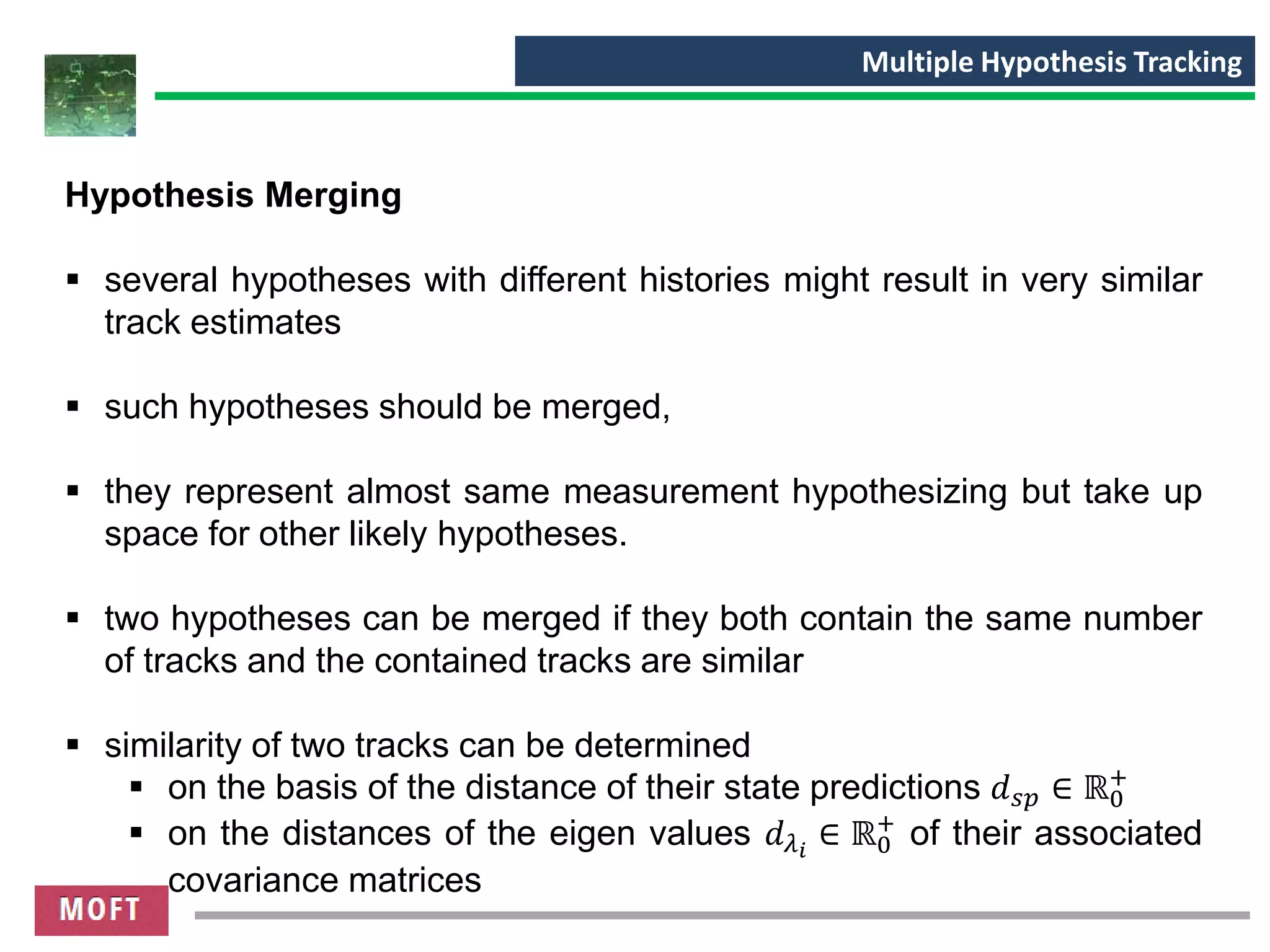 MHT Multi Hypothesis Tracking - Part1 | PDF | Physics | Science