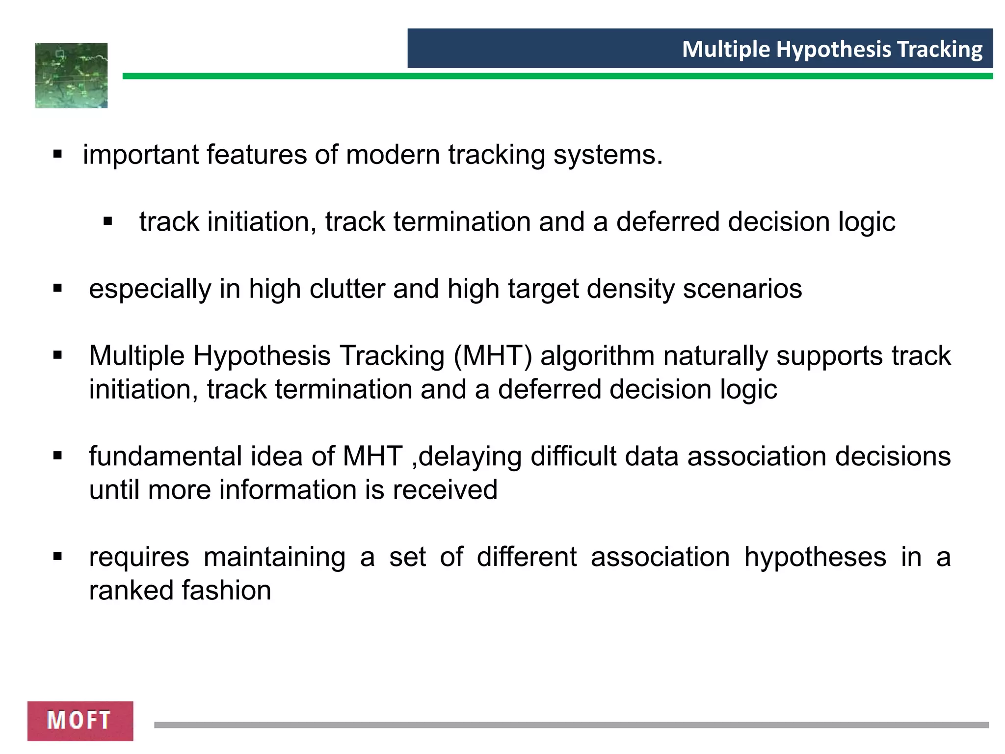 MHT Multi Hypothesis Tracking - Part1 | PDF | Physics | Science
