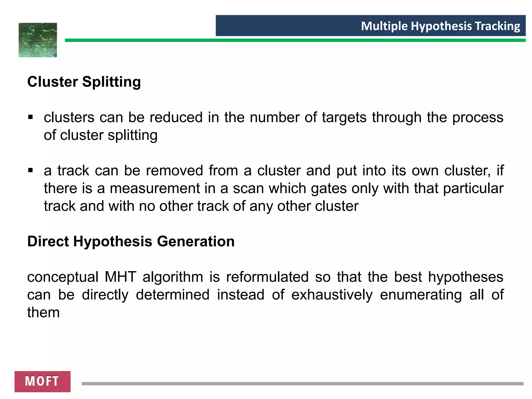 MHT Multi Hypothesis Tracking - Part1 | PDF | Physics | Science