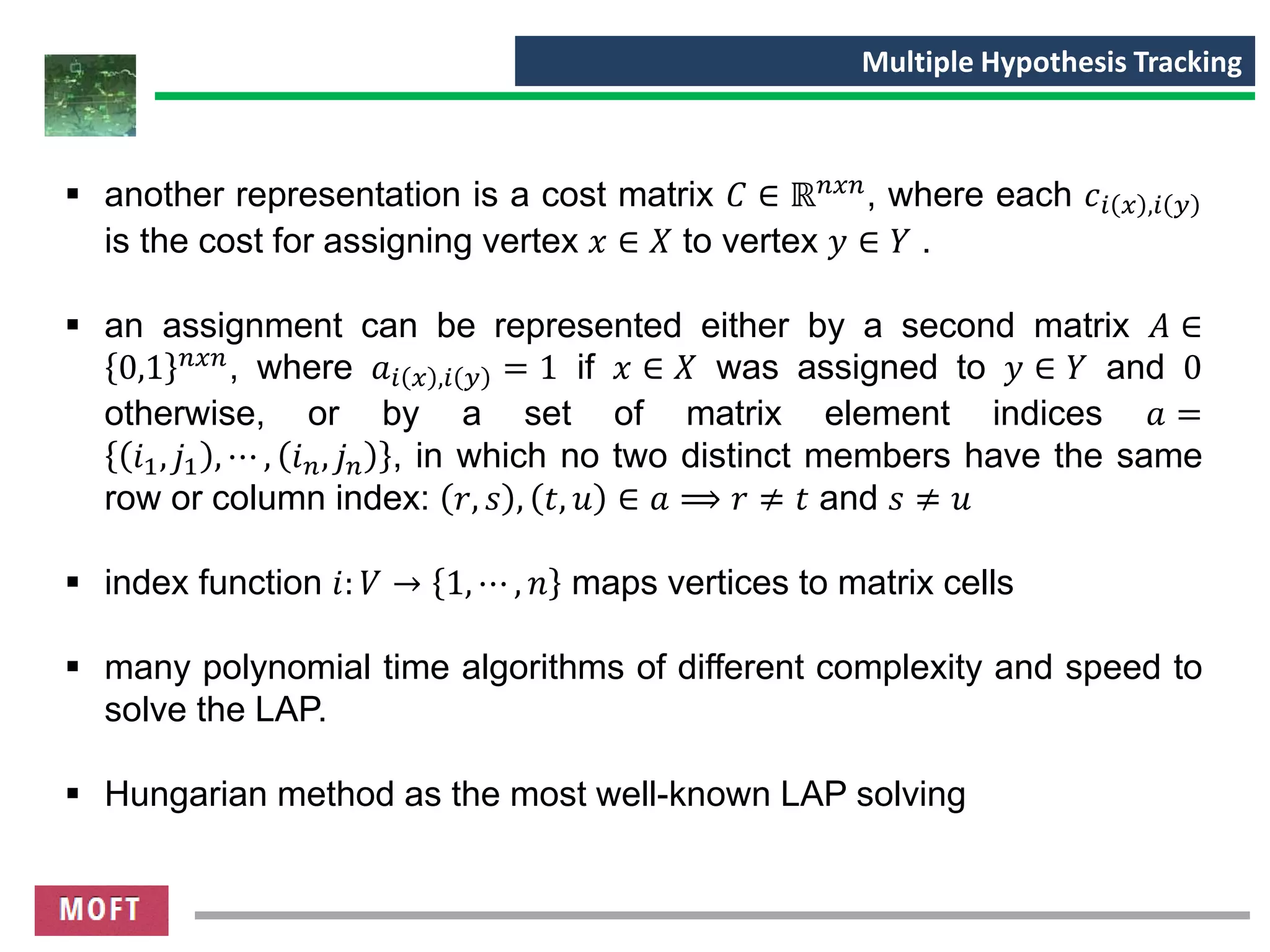 MHT Multi Hypothesis Tracking - Part2 | PDF