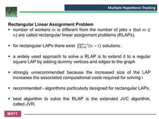 MHT Multi Hypothesis Tracking - Part2 | PDF