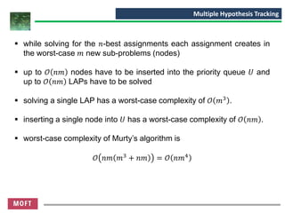 MHT Multi Hypothesis Tracking - Part2 | PDF