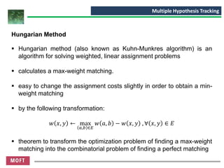 MHT Multi Hypothesis Tracking - Part2 | PDF