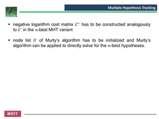 MHT Multi Hypothesis Tracking - Part3 | PDF | Physics | Science