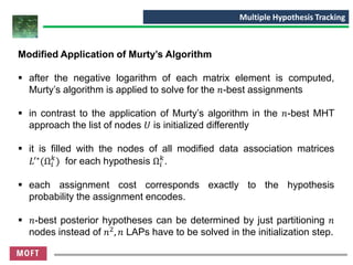 MHT Multi Hypothesis Tracking - Part3 | PDF | Physics | Science