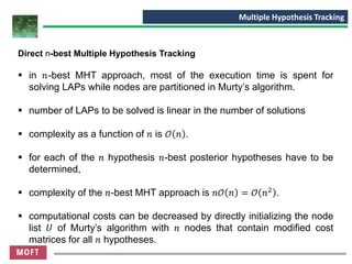 MHT Multi Hypothesis Tracking - Part3 | PDF | Physics | Science