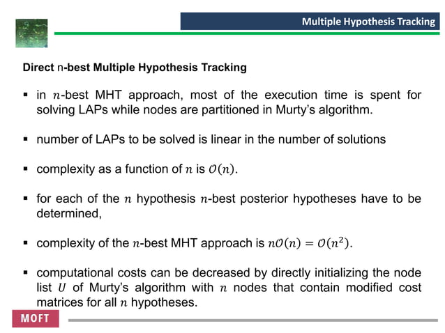 MHT Multi Hypothesis Tracking - Part3 | PDF | Physics | Science
