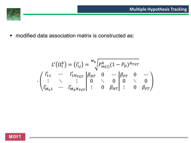 MHT Multi Hypothesis Tracking - Part3 | PDF | Physics | Science