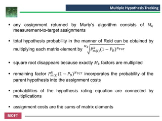 MHT Multi Hypothesis Tracking - Part3 | PDF | Physics | Science
