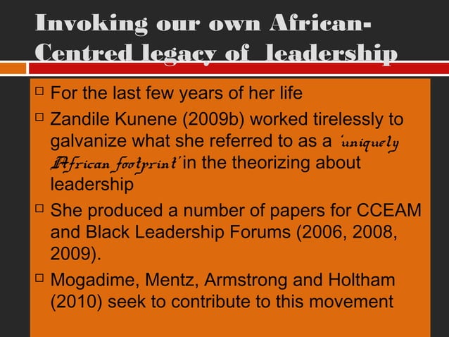 ‘Ubuntu’ and the Social Justice African Diaspora Scholar | PPT