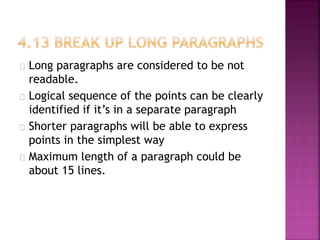 Chapter 4 Structuring Paragraph and Sentences | PPTX