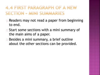 Chapter 4 Structuring Paragraph and Sentences | PPTX