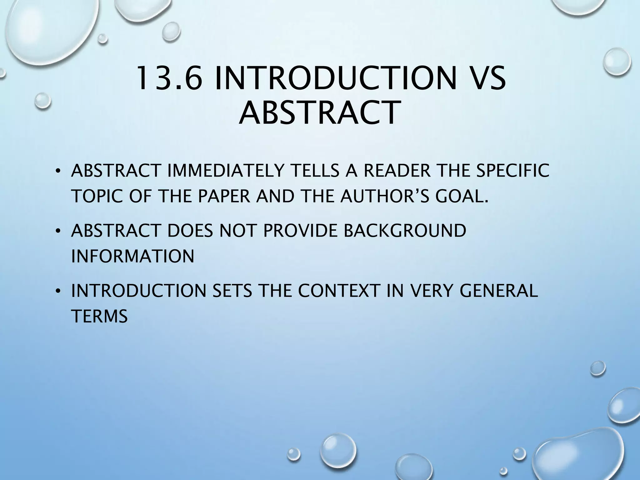 Chapter 13 Introduction in research paper | PPTX