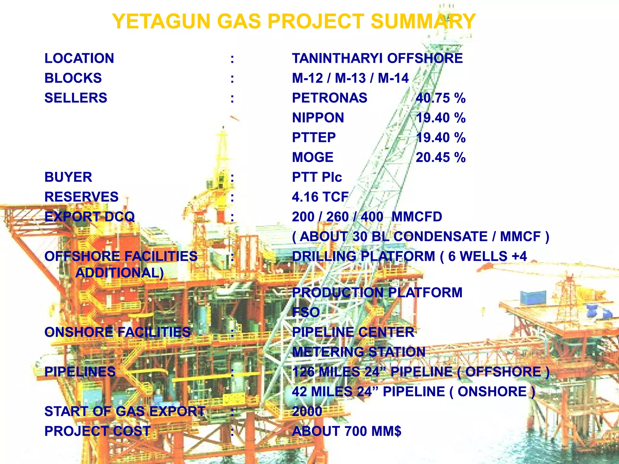 Myanmar Oil & Gas Enterprise (MOGE) | PDF