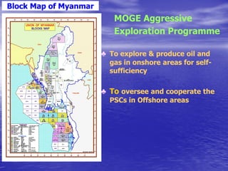 Myanmar Oil & Gas Enterprise (MOGE) | PDF