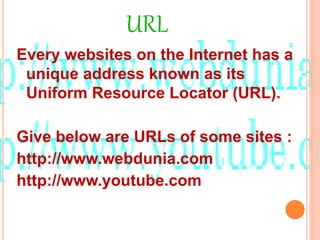 Presentation on World Wide Web (WWW) | PPTX