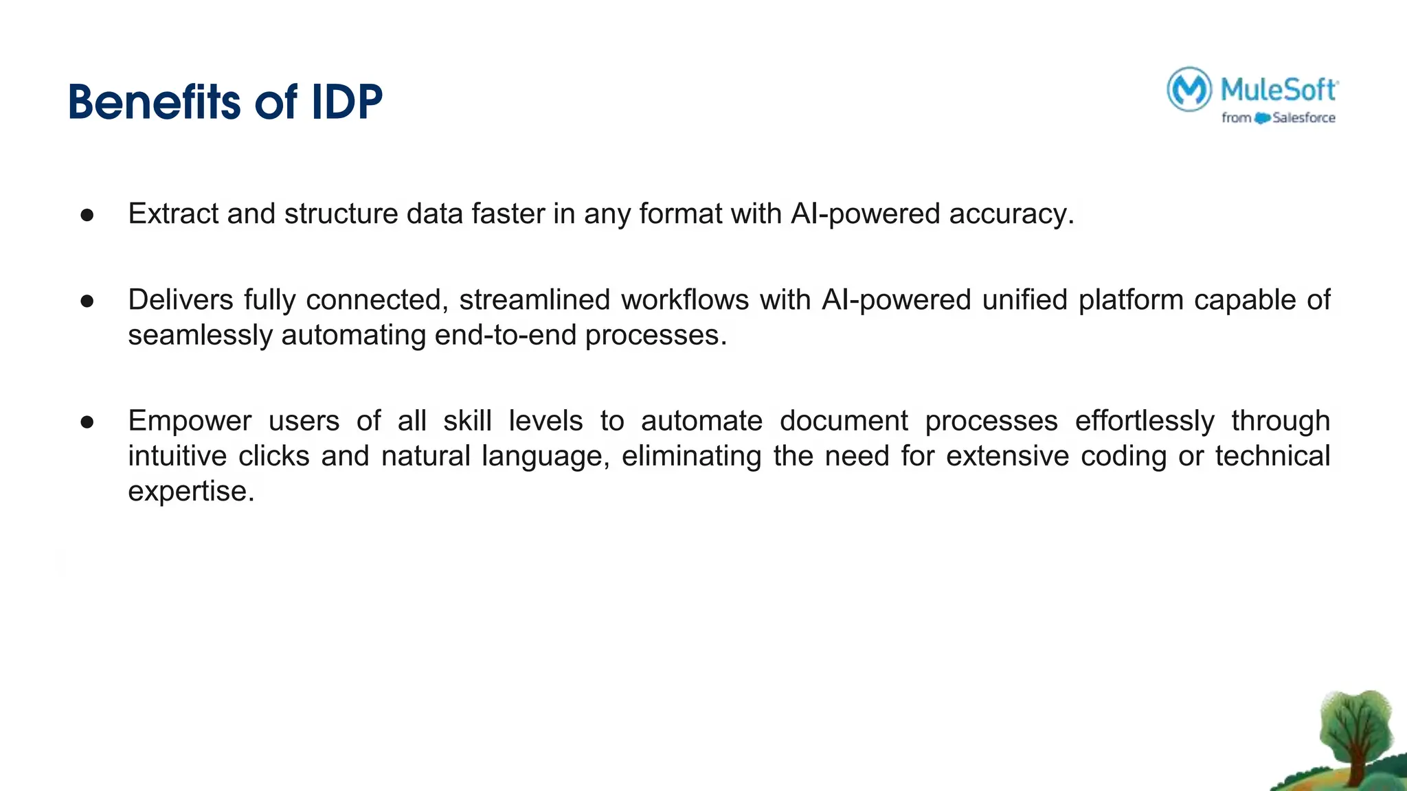 Mulesoft Intelligent Document Processing Ppt