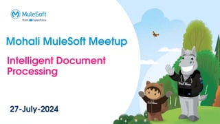 MuleSoft Intelligent Document Processing | PPTX