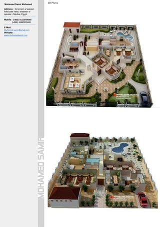 Architect Mohamed samir portfolio | PDF