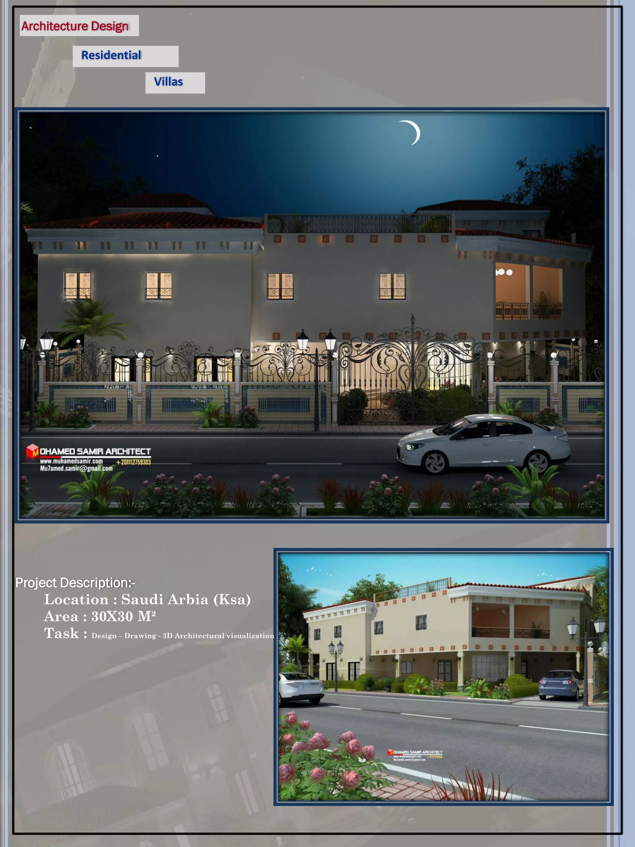 Mohamed Samir Portfolio | PDF | Houses | Real Estate
