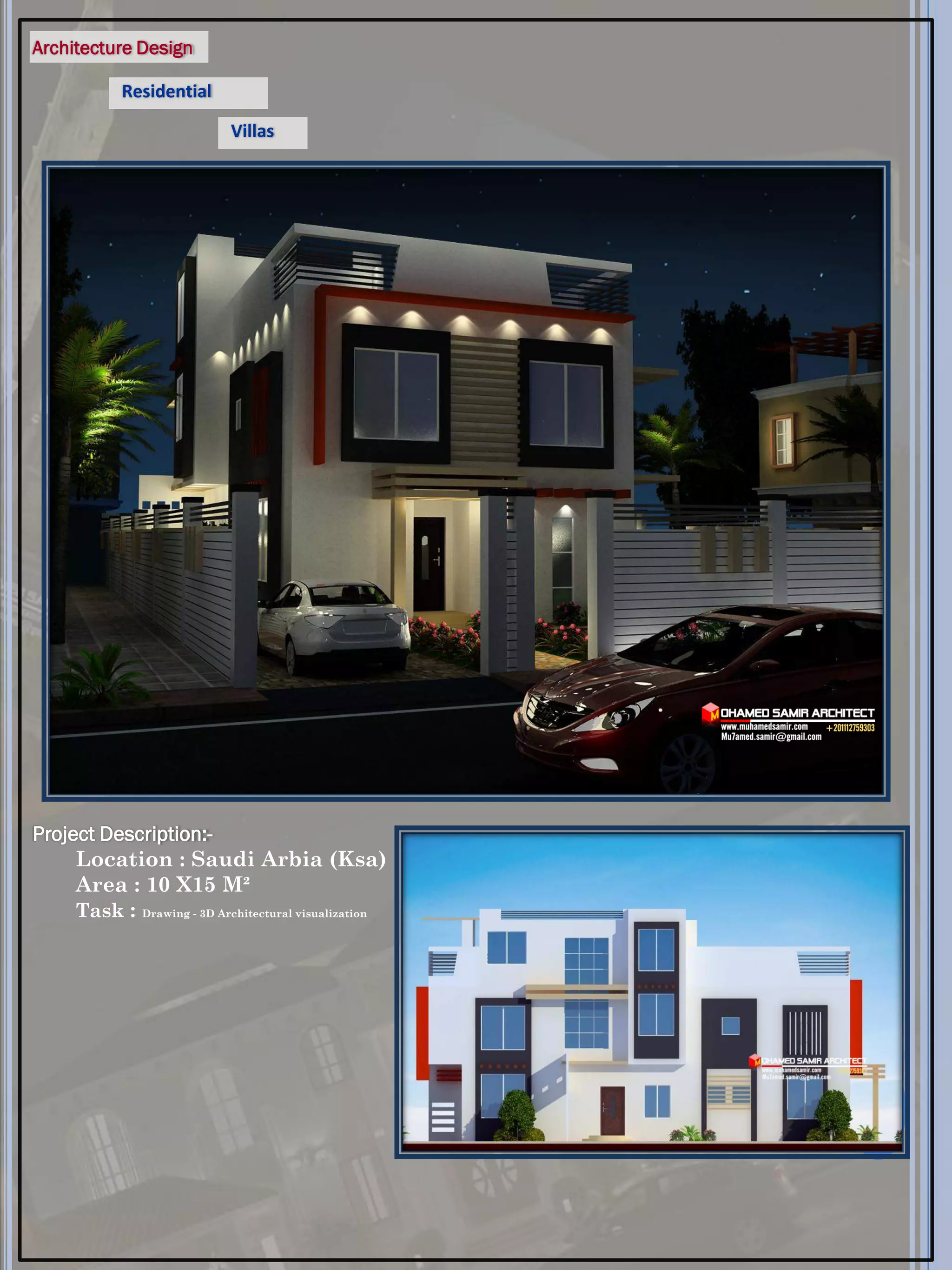 Mohamed Samir Portfolio | PDF | Houses | Real Estate