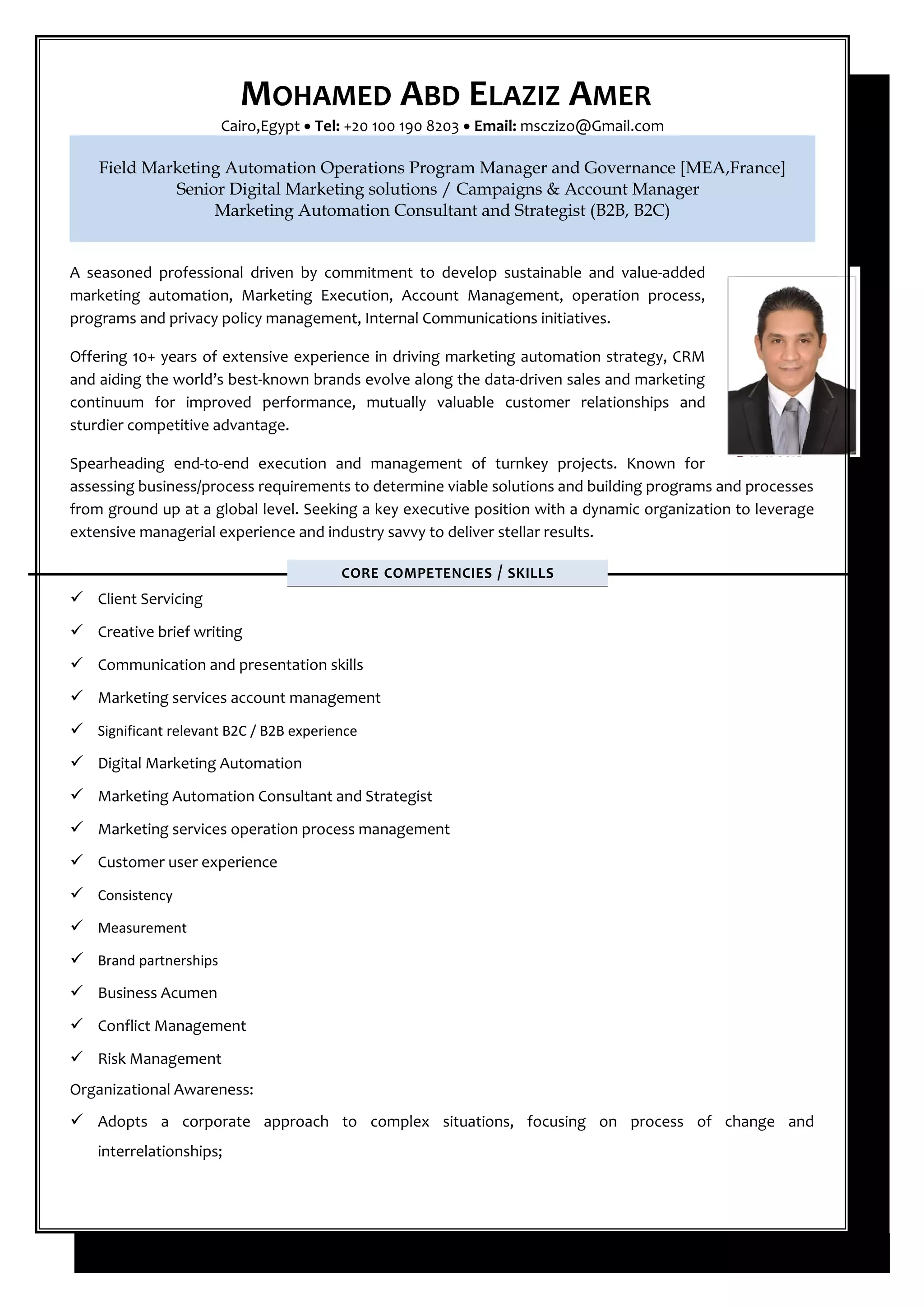 Mohamed Abd Elaziz Amer_cv | DOC