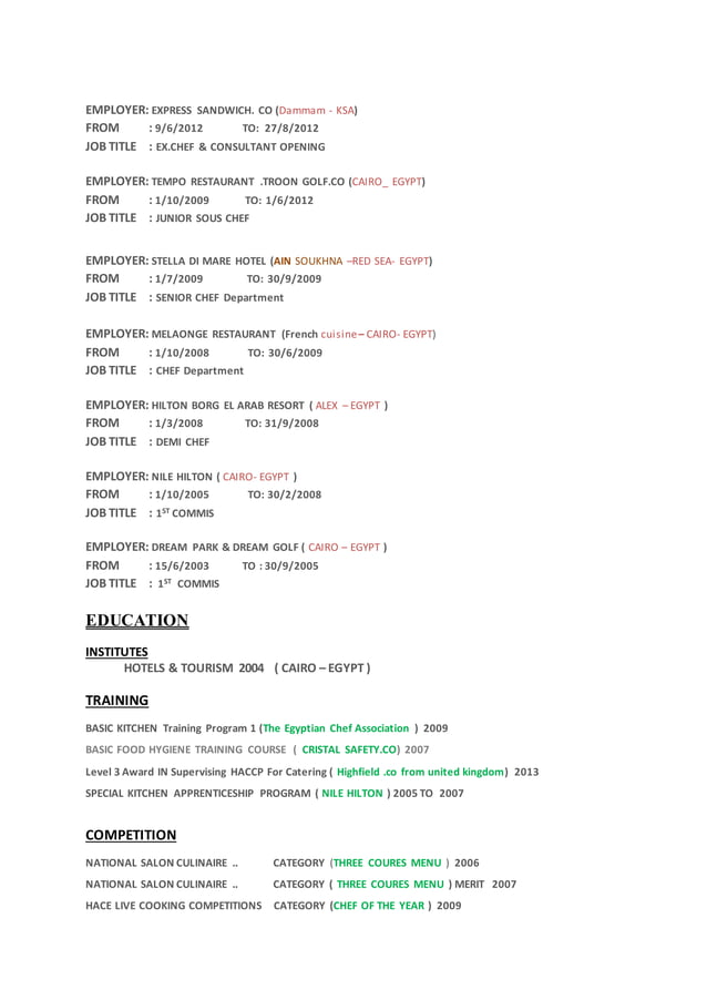 Mohamed abdo cv | DOCX
