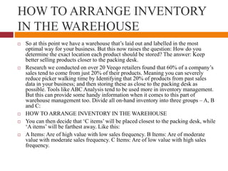 Warehousing | PPT