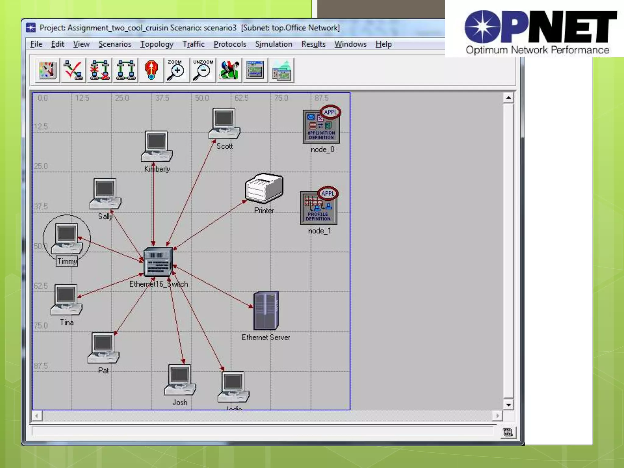 newtwork opnet app project | PPT