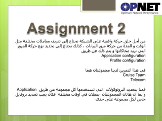 newtwork opnet app project | PPT