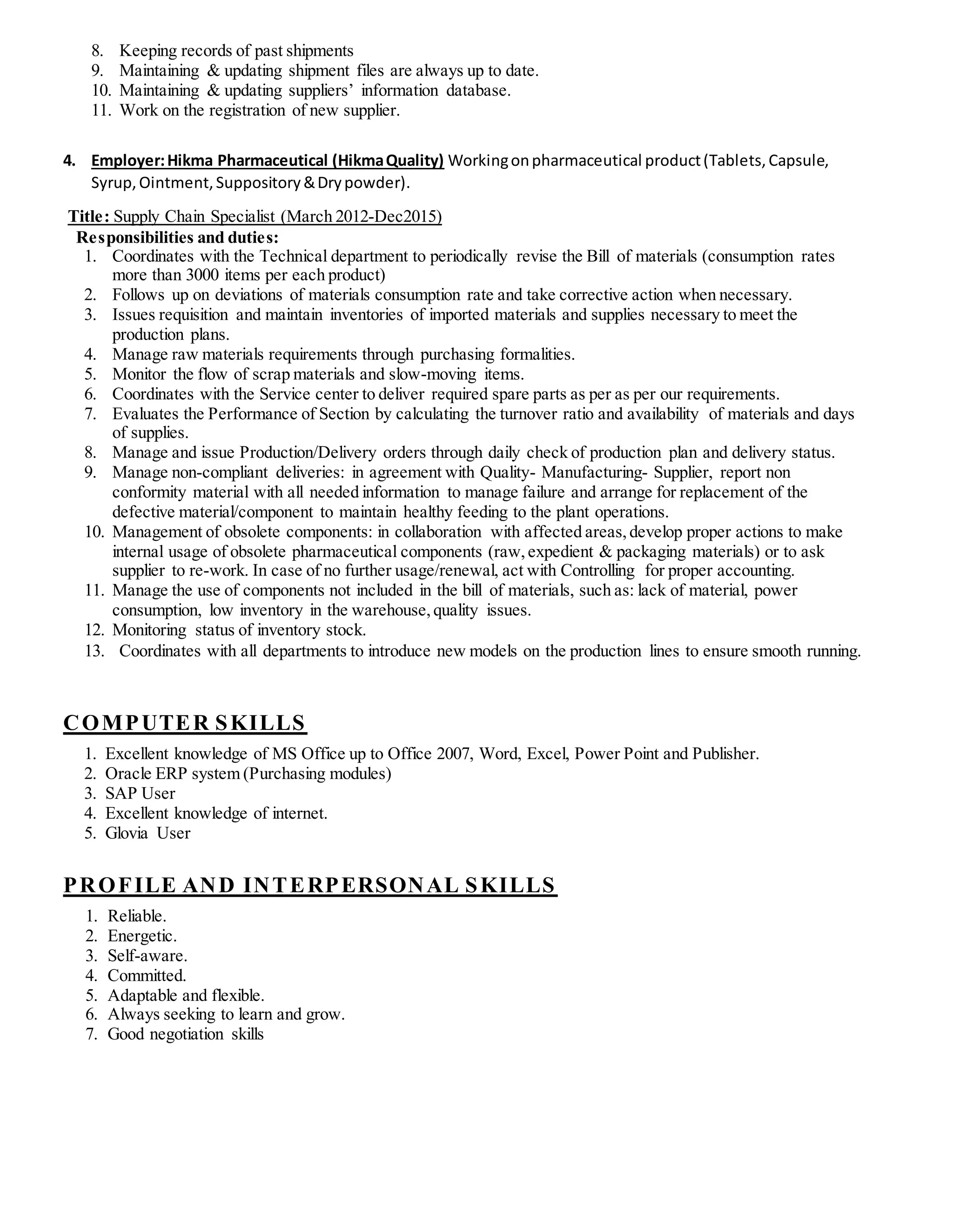 Mohamed essam 2020 cv | PDF