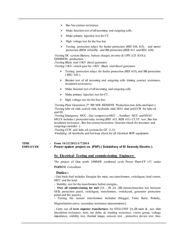 Mohamed hamdy cv | PDF