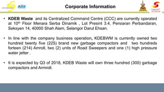 Mohamed Idris, KDEB Waste Management | PDF