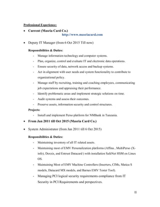 Mohamed mostafa cv | PDF