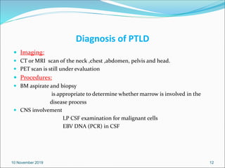 Management of PTLD | PDF