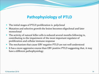 Management of PTLD | PDF
