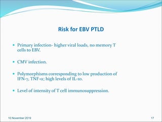 Management of PTLD | PDF