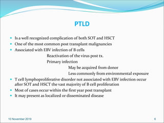 Management of PTLD | PDF