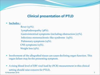 Management of PTLD | PDF